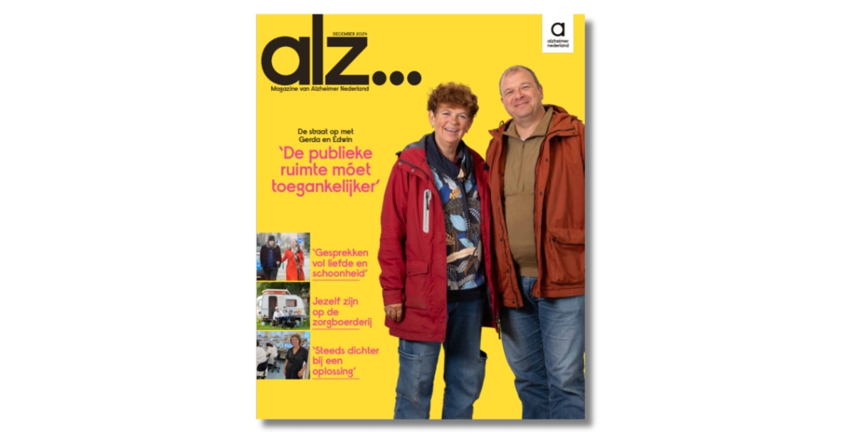 Bestel gratis het ALZ... Magazine | Alzheimer Nederland