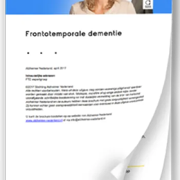 Verloop frontotemporale dementie (FTD) | Alzheimer Nederland