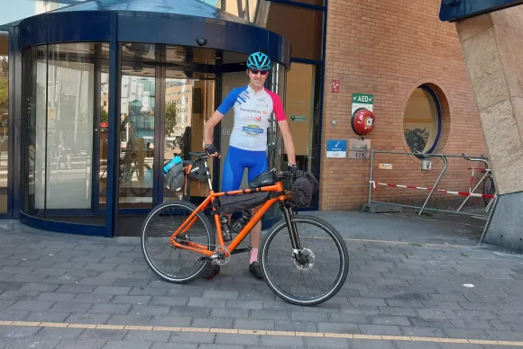 Fietsen voor een goed doel