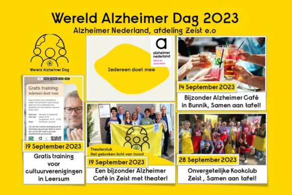21 September is het Wereld Alzheimer Dag | Alzheimer Nederland